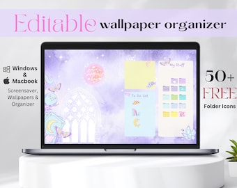 Desktop Organizer Witches Potion Halloween Wallpaper Vintage Gothic Art ...