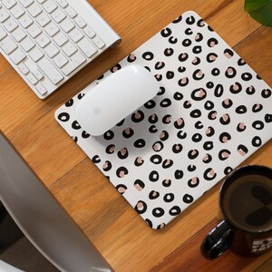 Leopard Print Desk Mat, Cheetah Desk Pad, Cute Desk Pad, Dalmatian ...