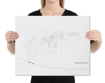 Colorado Ski Map Digital - Etsy