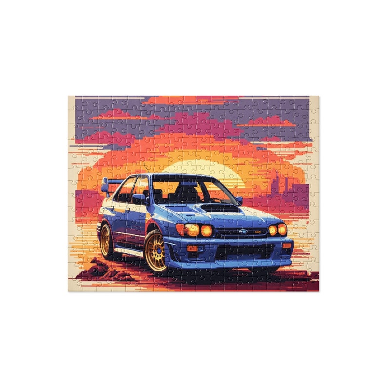 2000 Subaru Impreza Rally WRX STI Low Poly Video Game Jigsaw - Etsy