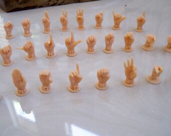 3d Model Asl Alphabet - Etsy