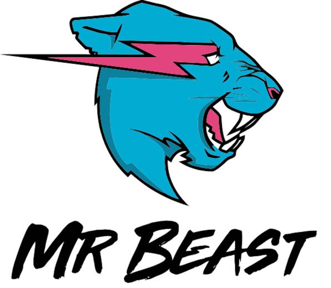 Mr Beast Logo SVG File - Etsy Australia