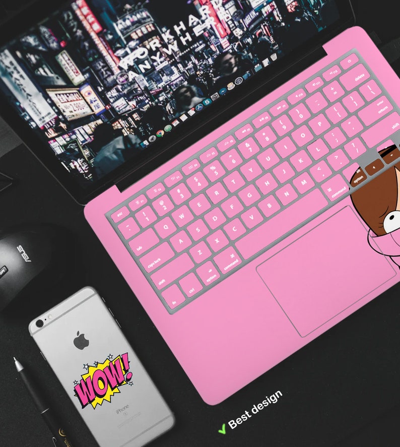 Pink Mabel Pines From Gravity Falls Skin for Macbook 2022 M2 - Etsy