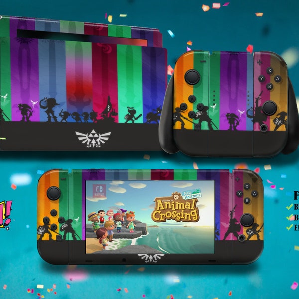 Switch Oled Skin Zelda - Etsy