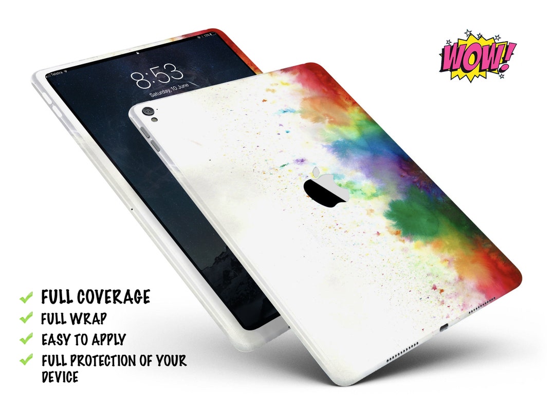 Watercolor iPad Skin: 3M Vinyl Decal, All Models - Etsy