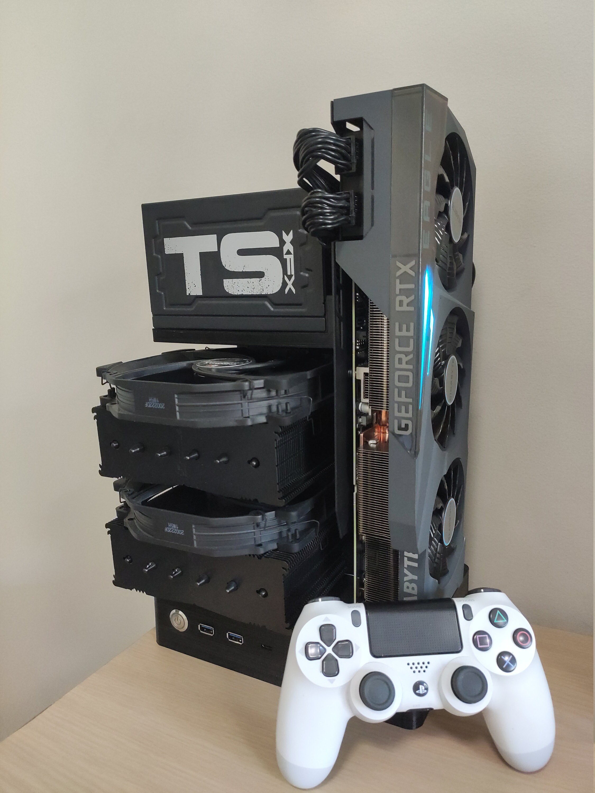 Rhodes Vert SFF 8.4L Mini-itx Computer Chassis - Etsy