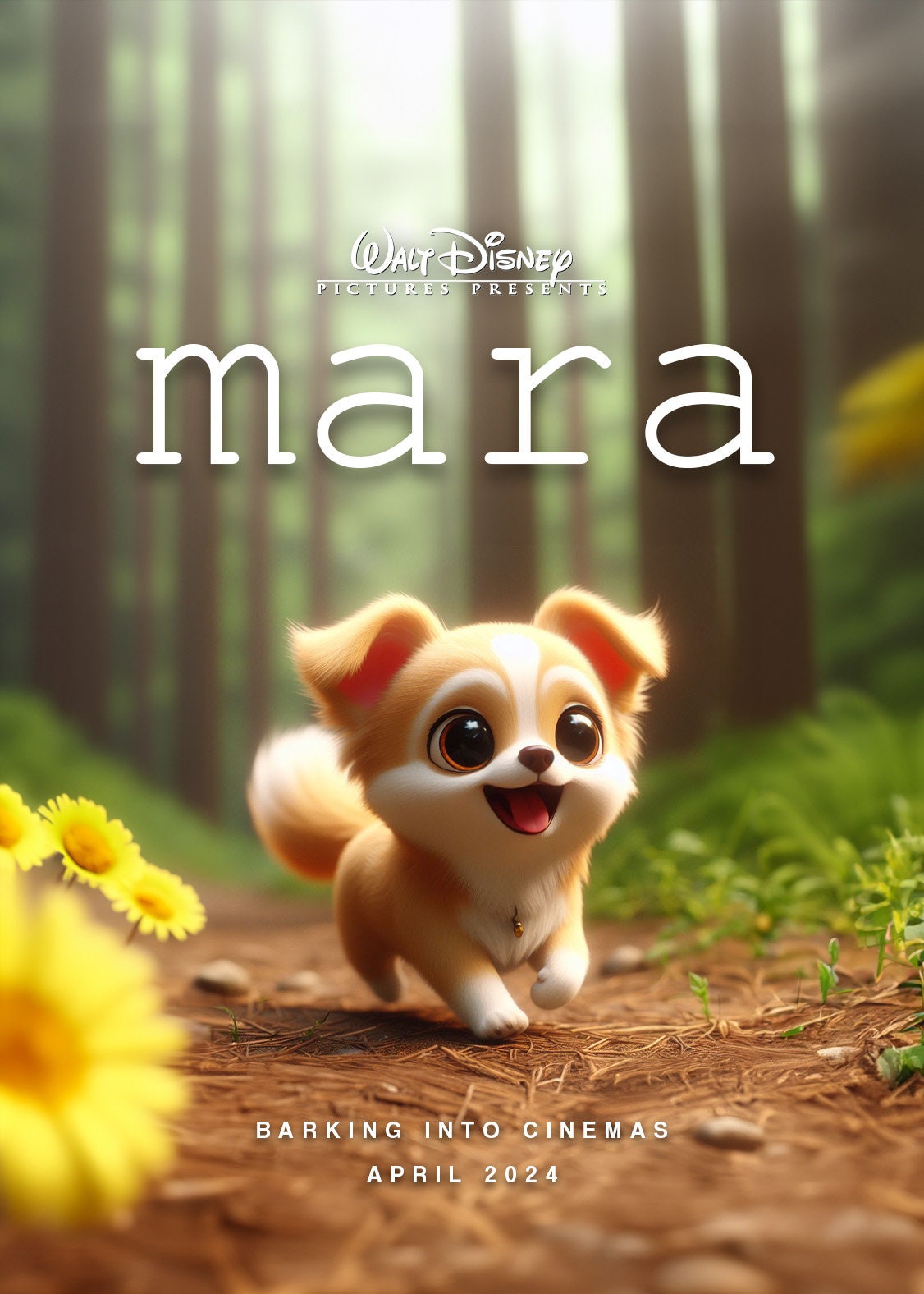 Personalized Pixar Pet Poster Custom Animated Pet Caricature Digital ...