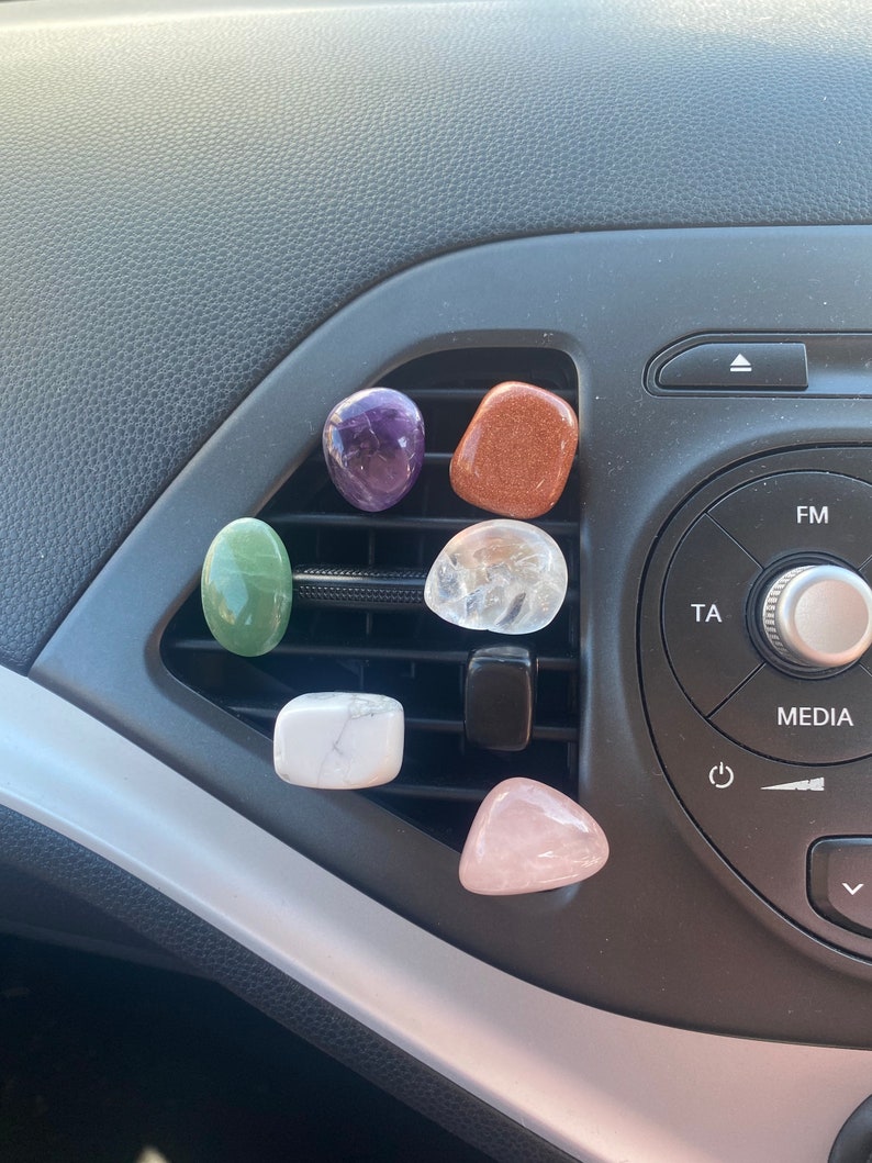 Crystal Car Air Vent Clips Car Accessories - Etsy