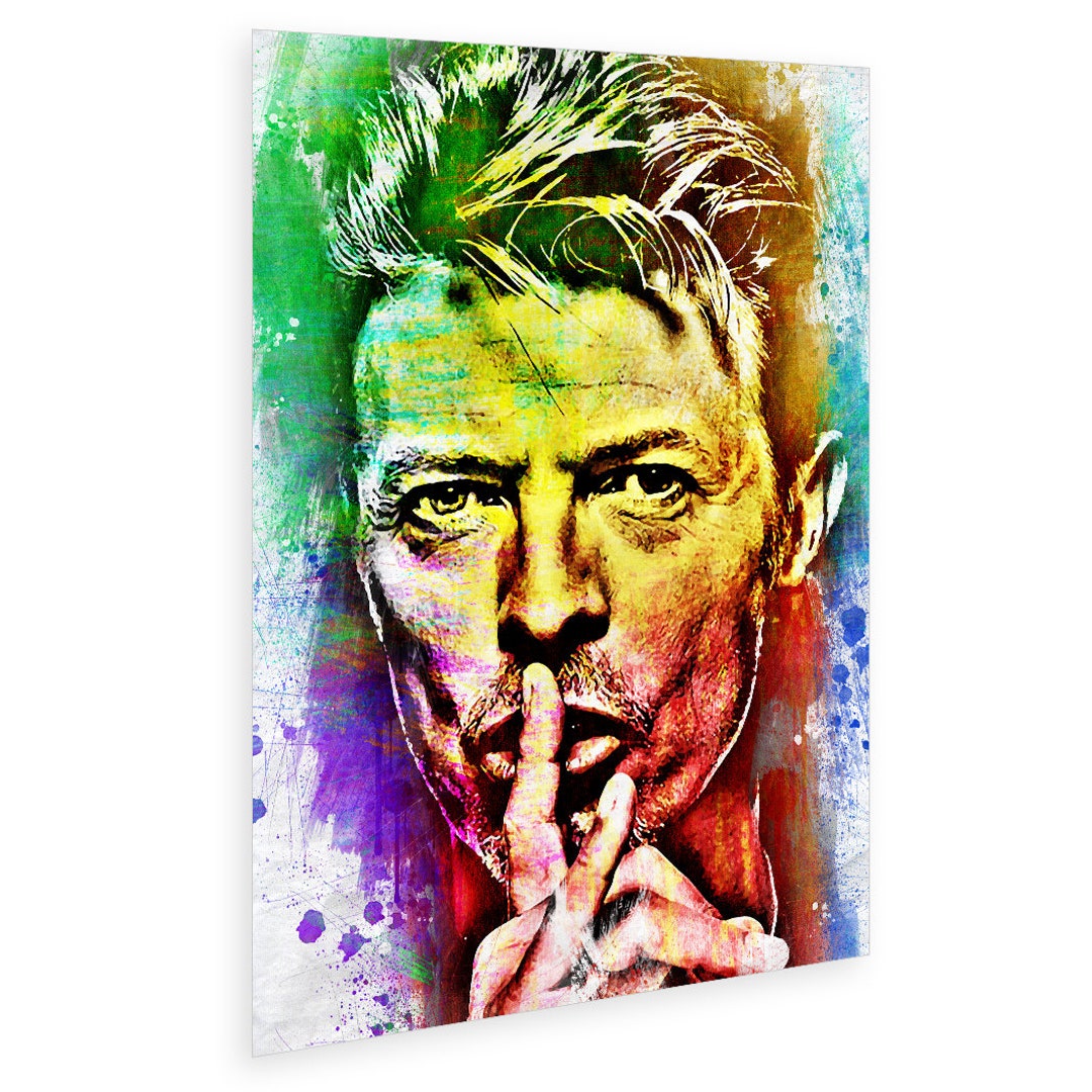 David Bowie Shhh Poster - Etsy