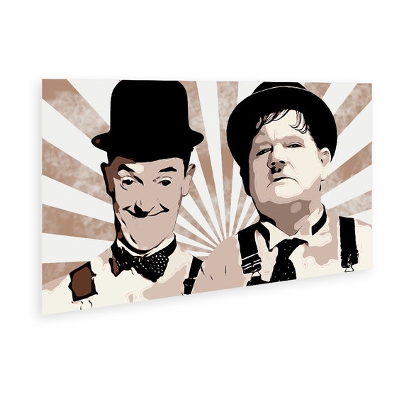 Laurel & Hardy Poster | Etsy