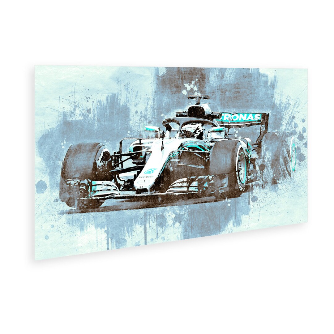 Mercedes Formula 1 Poster - Etsy