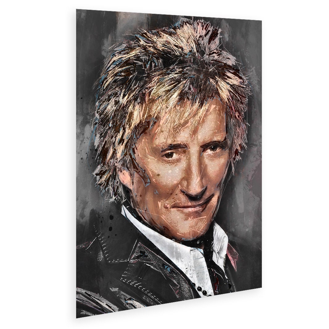 Rod Stewart Poster - Etsy
