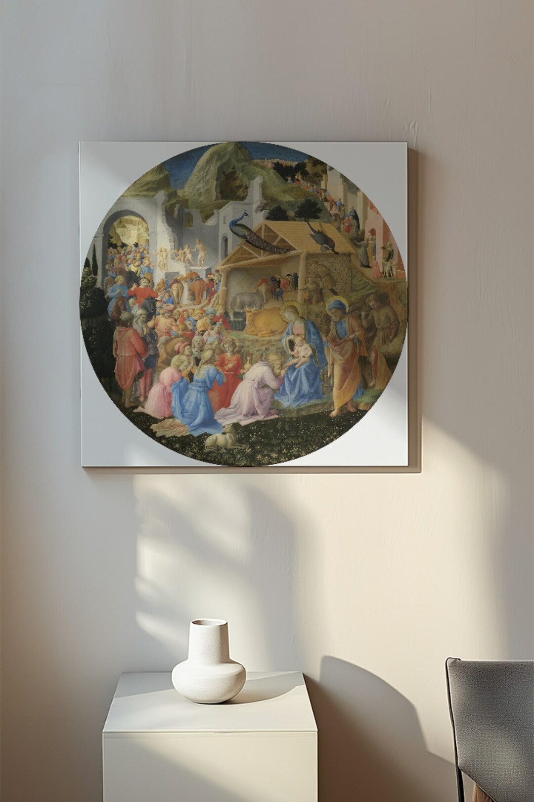 The Adoration of the Magi - Fra Angelico & Lippi, C.1440 | Digital Art ...