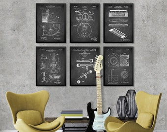 Band Poster Set - Etsy