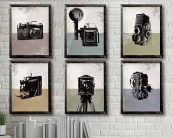 Vintage Camera Print | Etsy