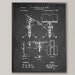 Drawing Table Patent Print, Architect Engineer Drafting Table Poster ...