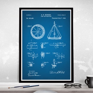 Vintage FISH and CRAB NET Patent Poster, Crab Net Patent Print, Fishing ...