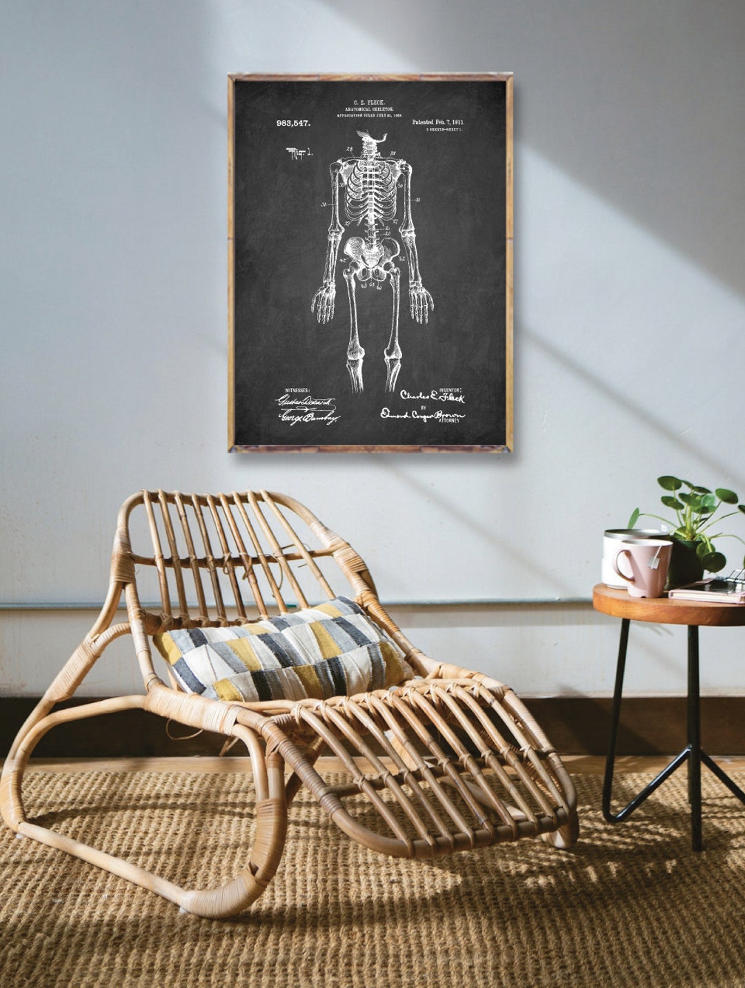 SKELETON Patent Poster, ANATOMY Patent Print, Anatomy Art Print ...