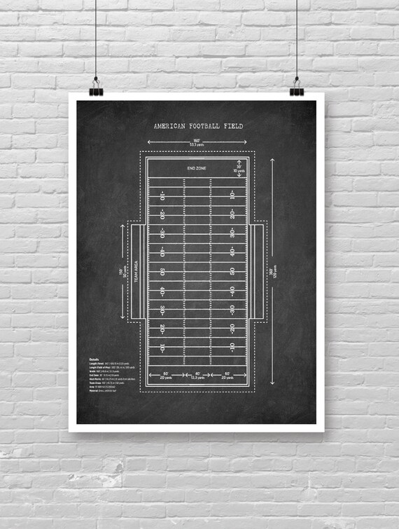 Football Field Print Out