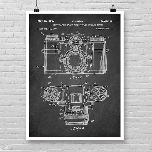 Camera Poster - Etsy