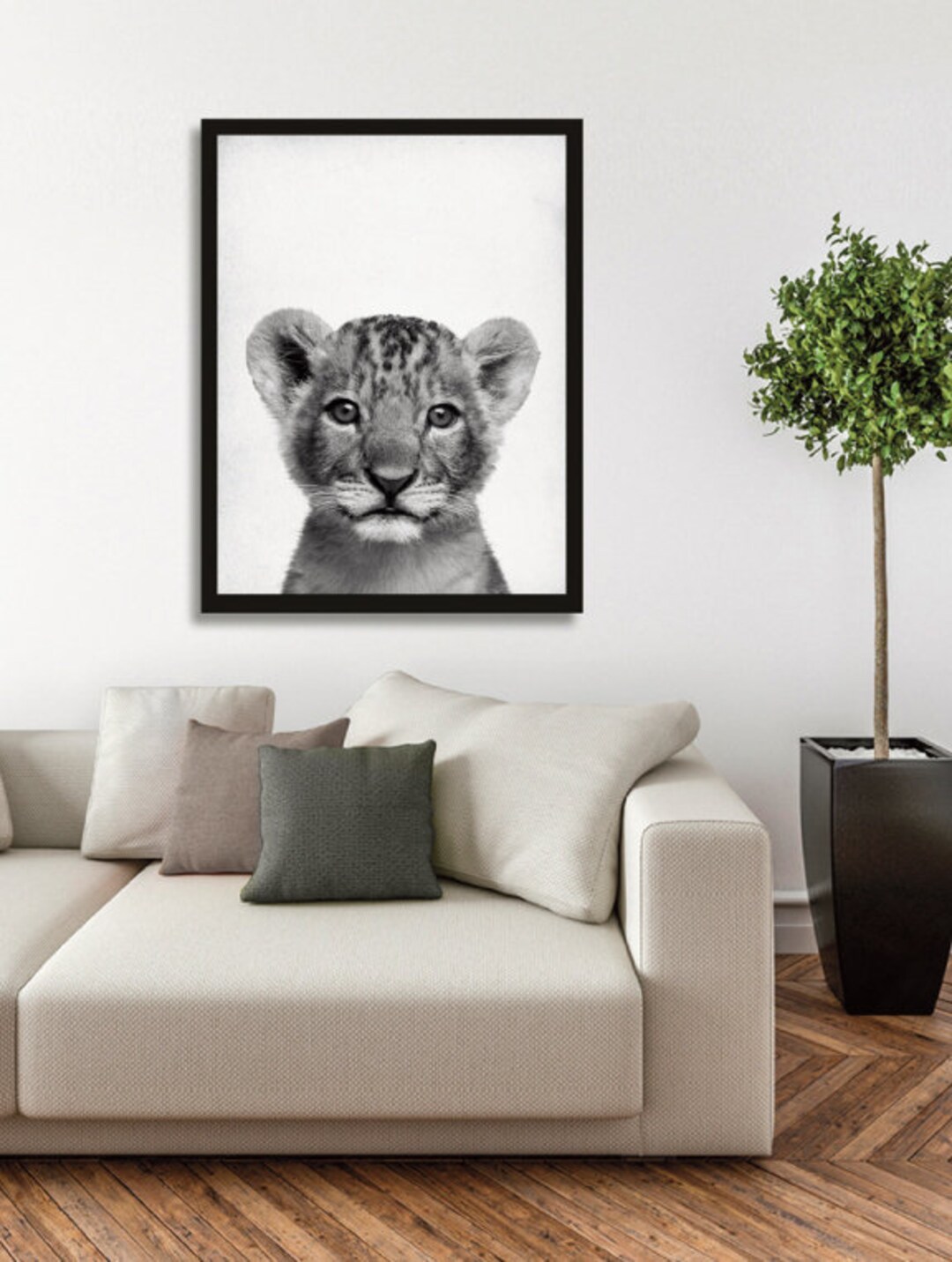 Baby TIGER Print, Baby Tiger Photo Poster, Jungle Theme Print, Cute ...