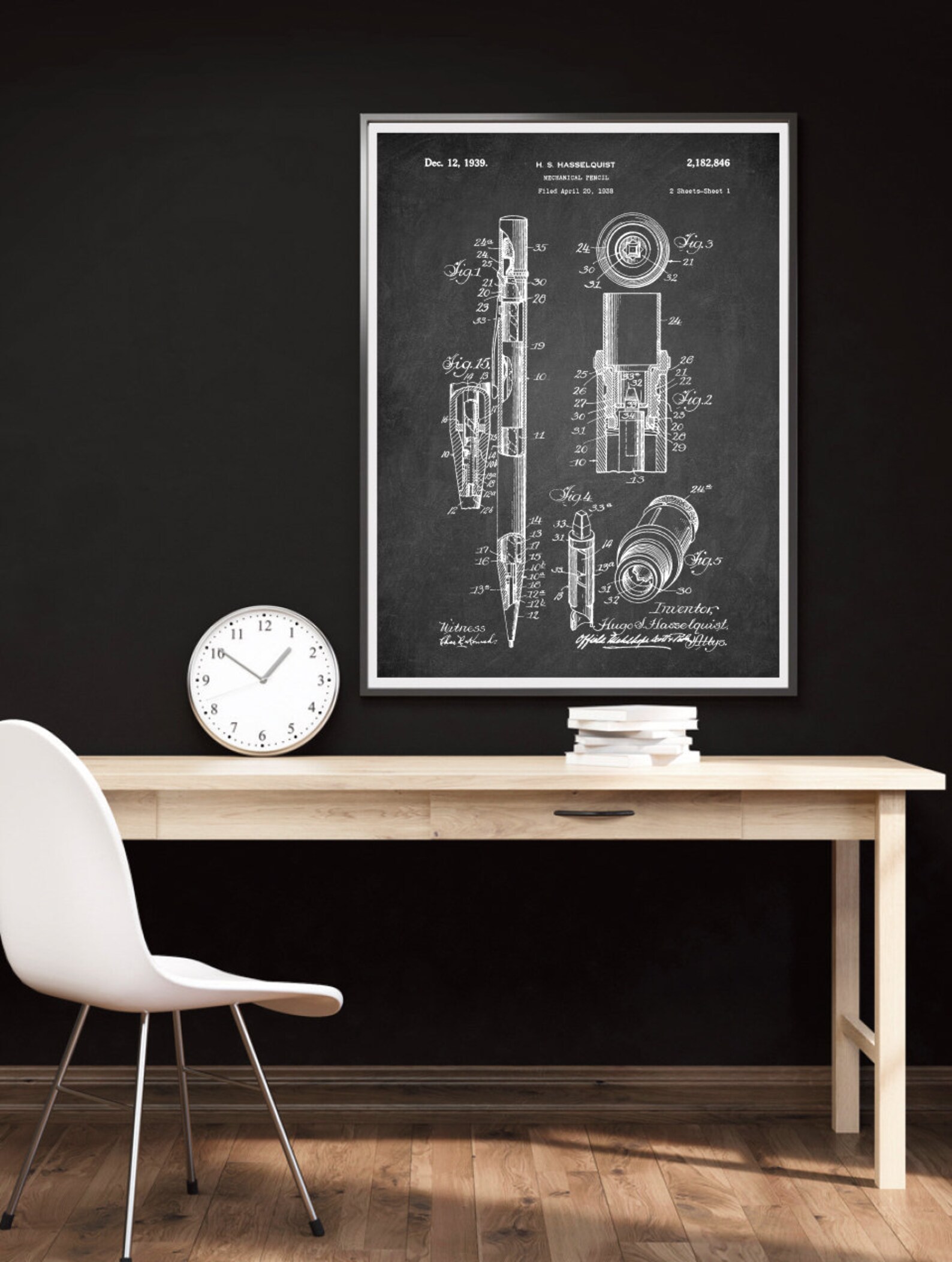 ARCHITECT 4 Poster Set, Architect Definition Print, Technical Drawing ...