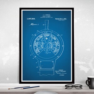 NAVIGATIONAL Instruments 3 Poster Set, Gyroscopic Navigating Compass ...