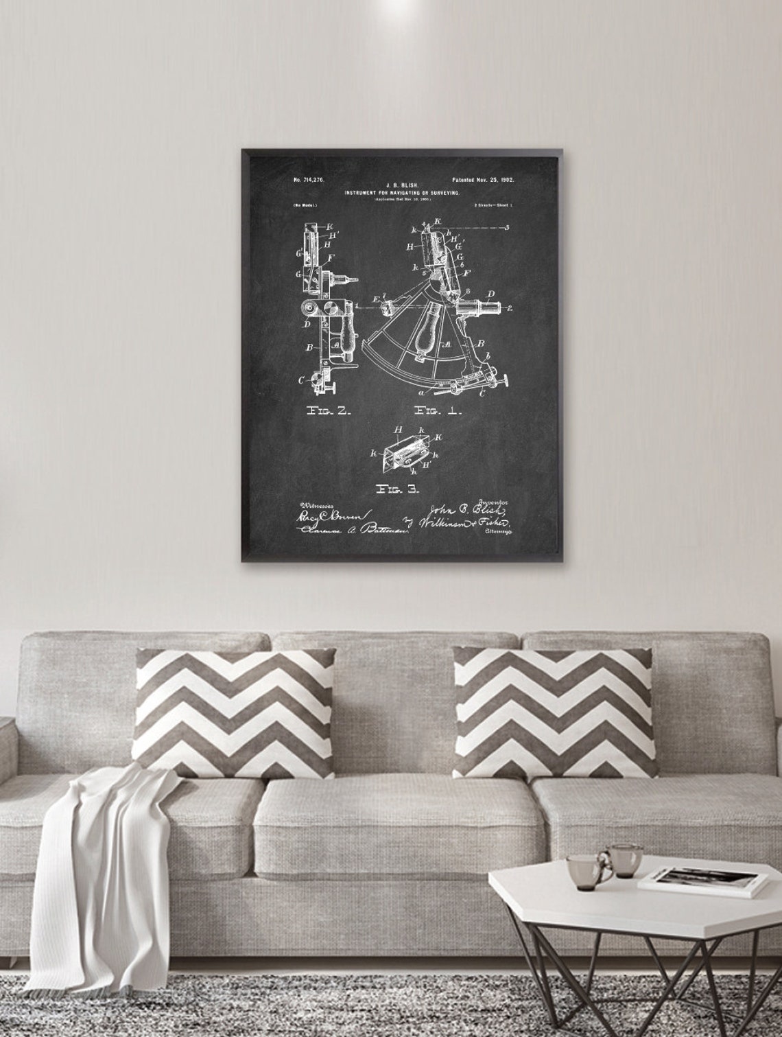 NAVIGATIONAL Instruments 3 Poster Set Gyroscopic Navigating | Etsy