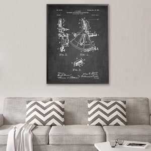 NAVIGATIONAL Instruments 3 Poster Set, Gyroscopic Navigating Compass ...