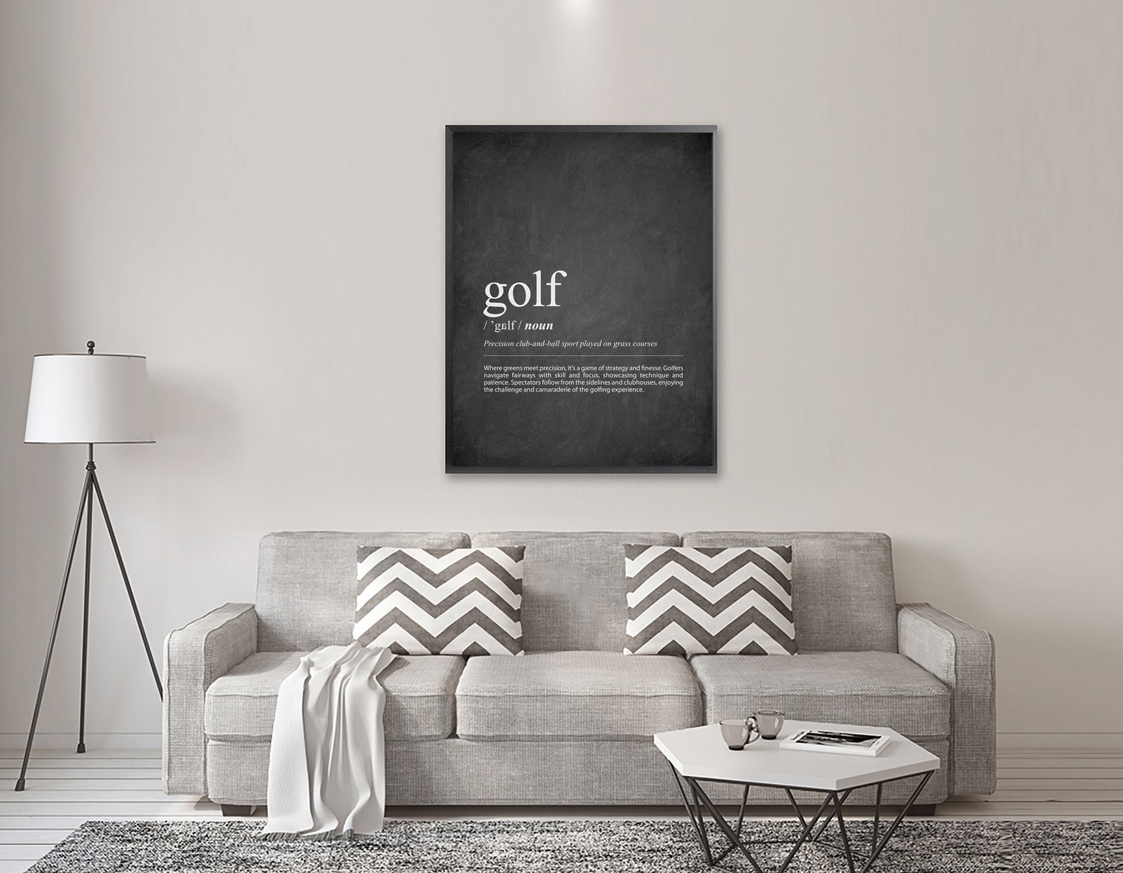 GOLF Definition Poster, Golf Definition Art Print, Minimalist Golf ...