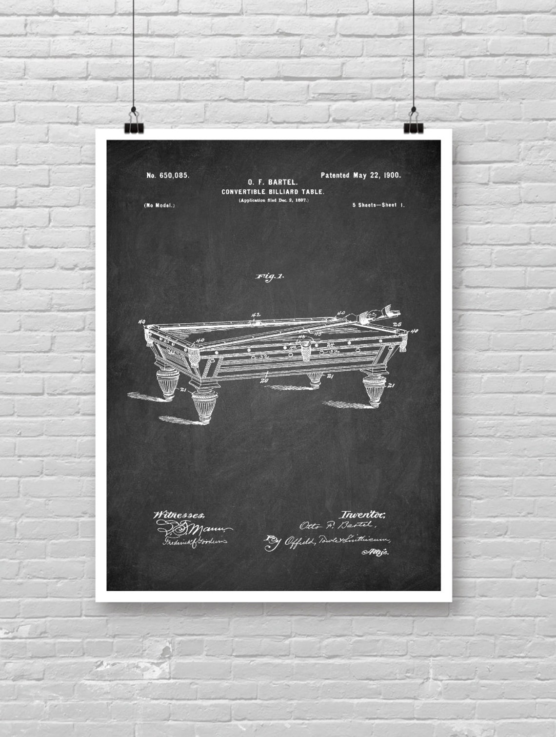 Billiard Pool 3 Poster Set, Billiard Pool Ball Rack, Pool Cue, Billiard ...