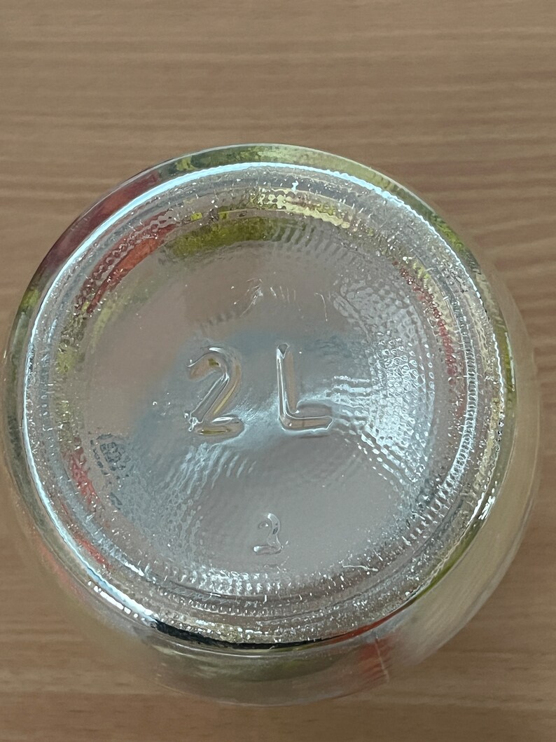 Vintage Collector's Canning Canister Jar 2L With Bale Lid - Niveau De ...