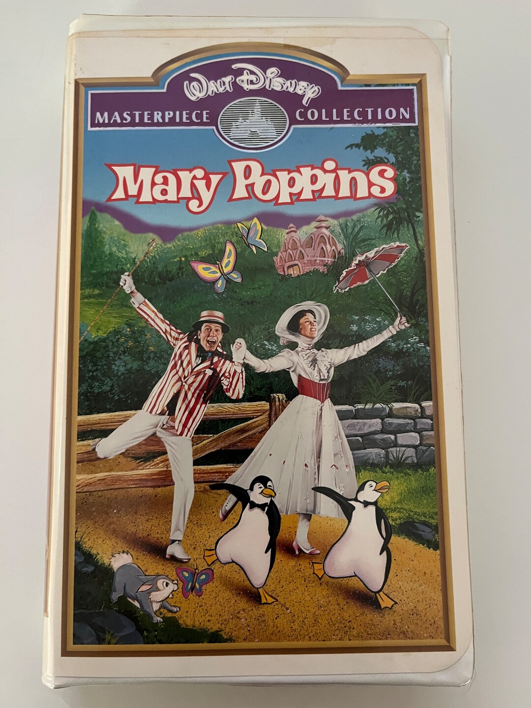 Vintage VHS Walt Disney's 'mary Poppins' Clamshell VHS Tape ...