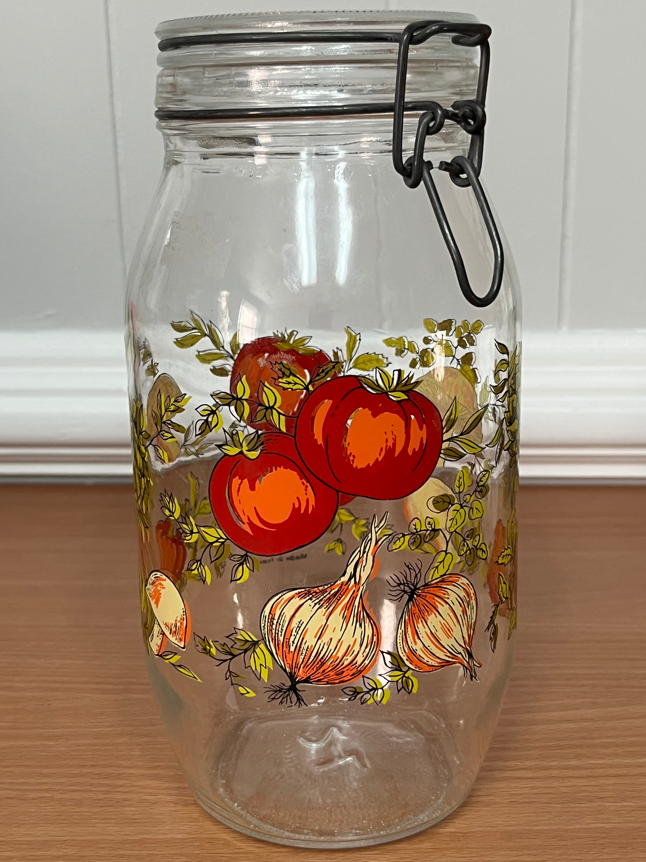 Vintage Collector's Canning Canister Jar 2L With Bale Lid - Niveau De ...