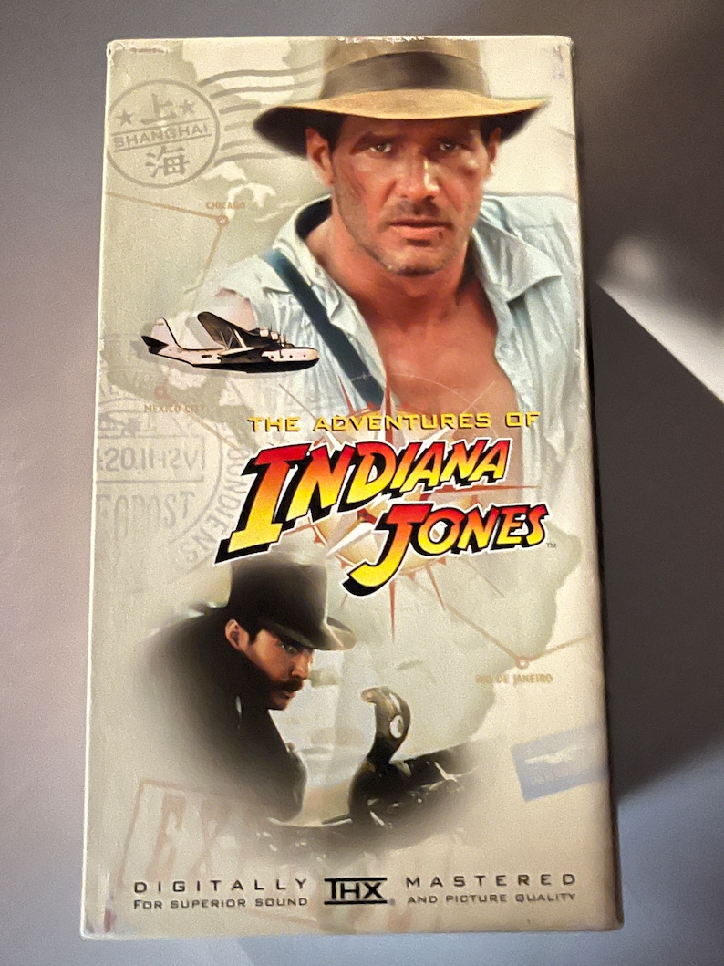 VHS Indiana Jones VHS Box Set Collector's Edition Trilogy Raiders of ...