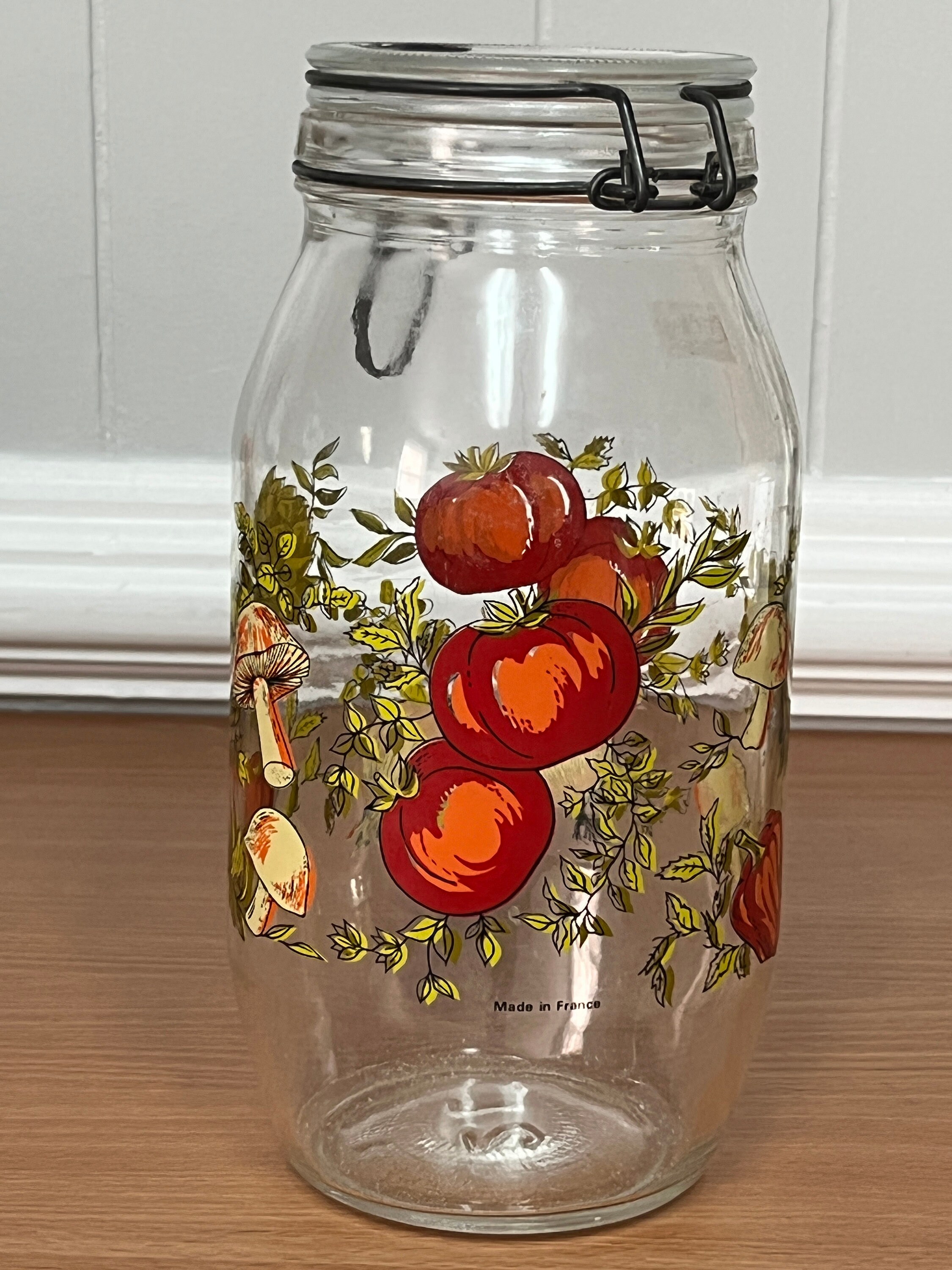 Vintage Collector's Canning Canister Jar 2L With Bale Lid - Niveau De ...