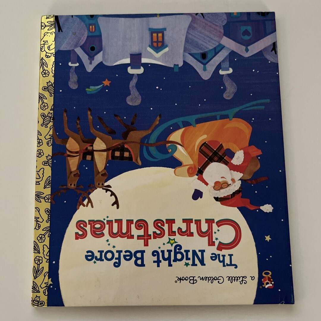 A Little Golden Book MISPRINT PRINT ERROR - the Night Before Christmas ...