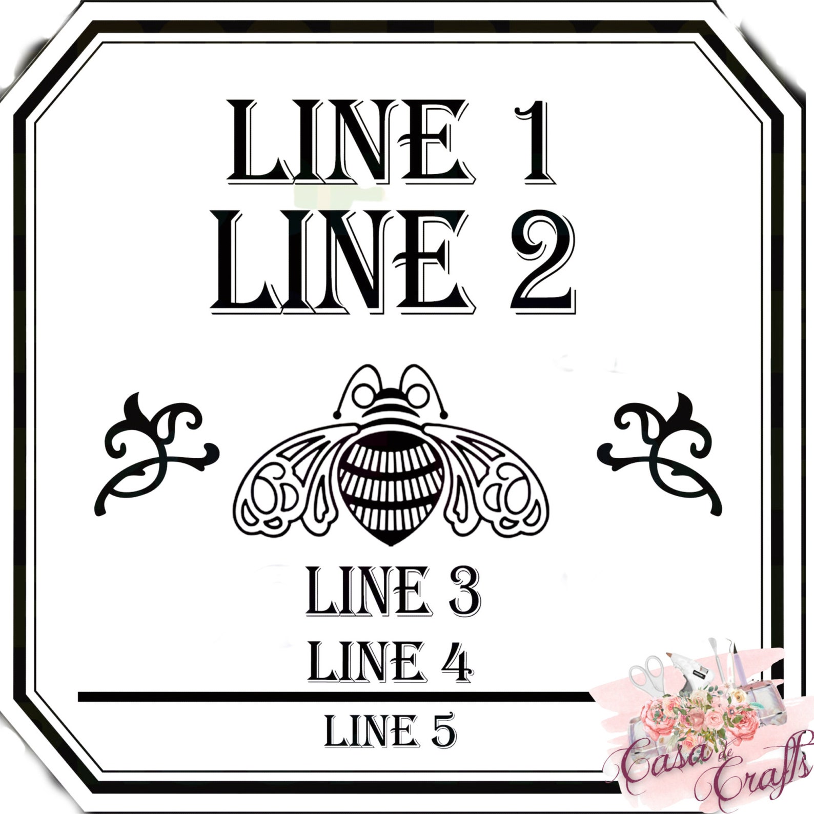 Patron Labels Printable