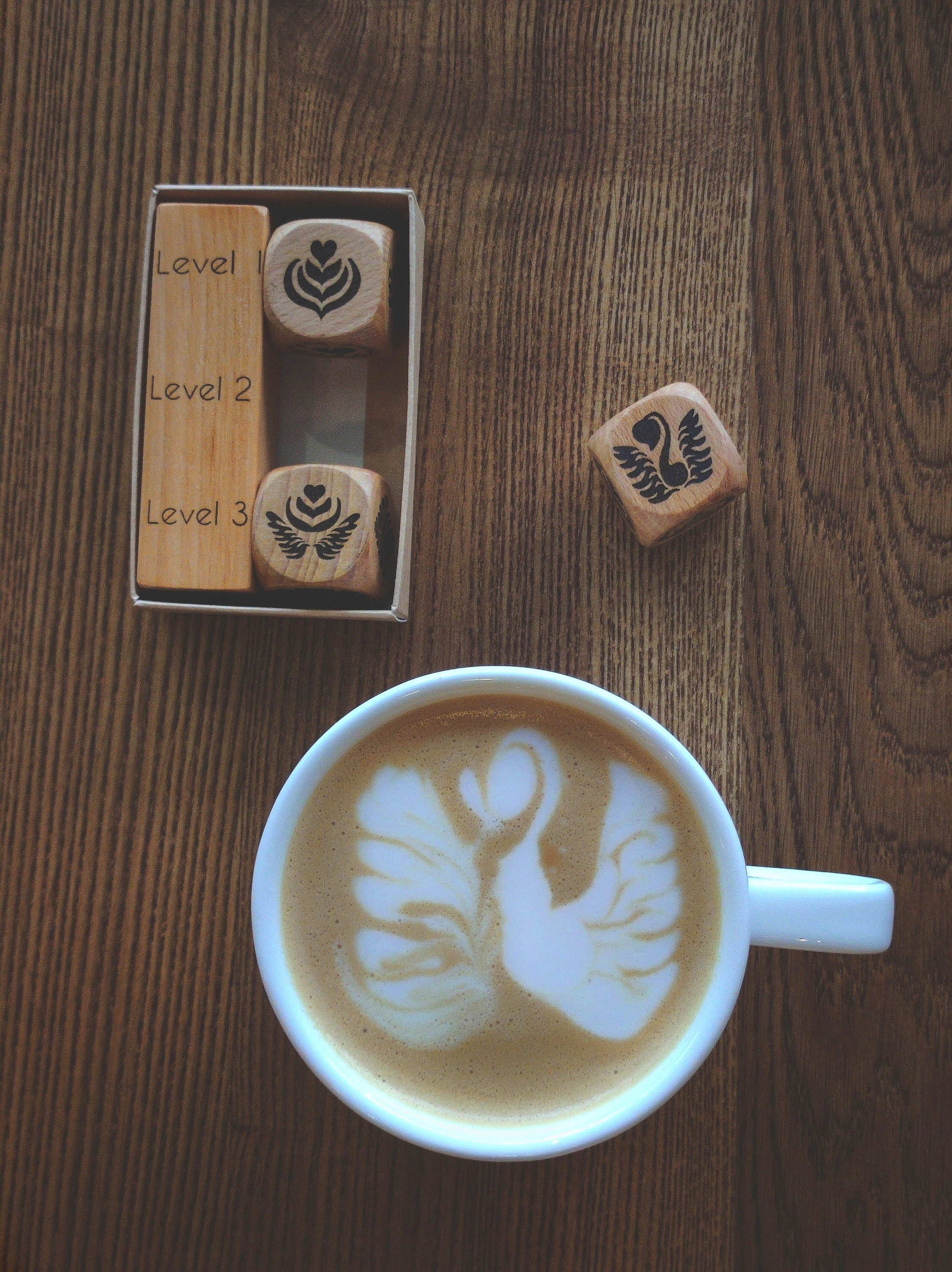 Latte Art Cubes Latte Art Dice Barista Gift Barista - Etsy