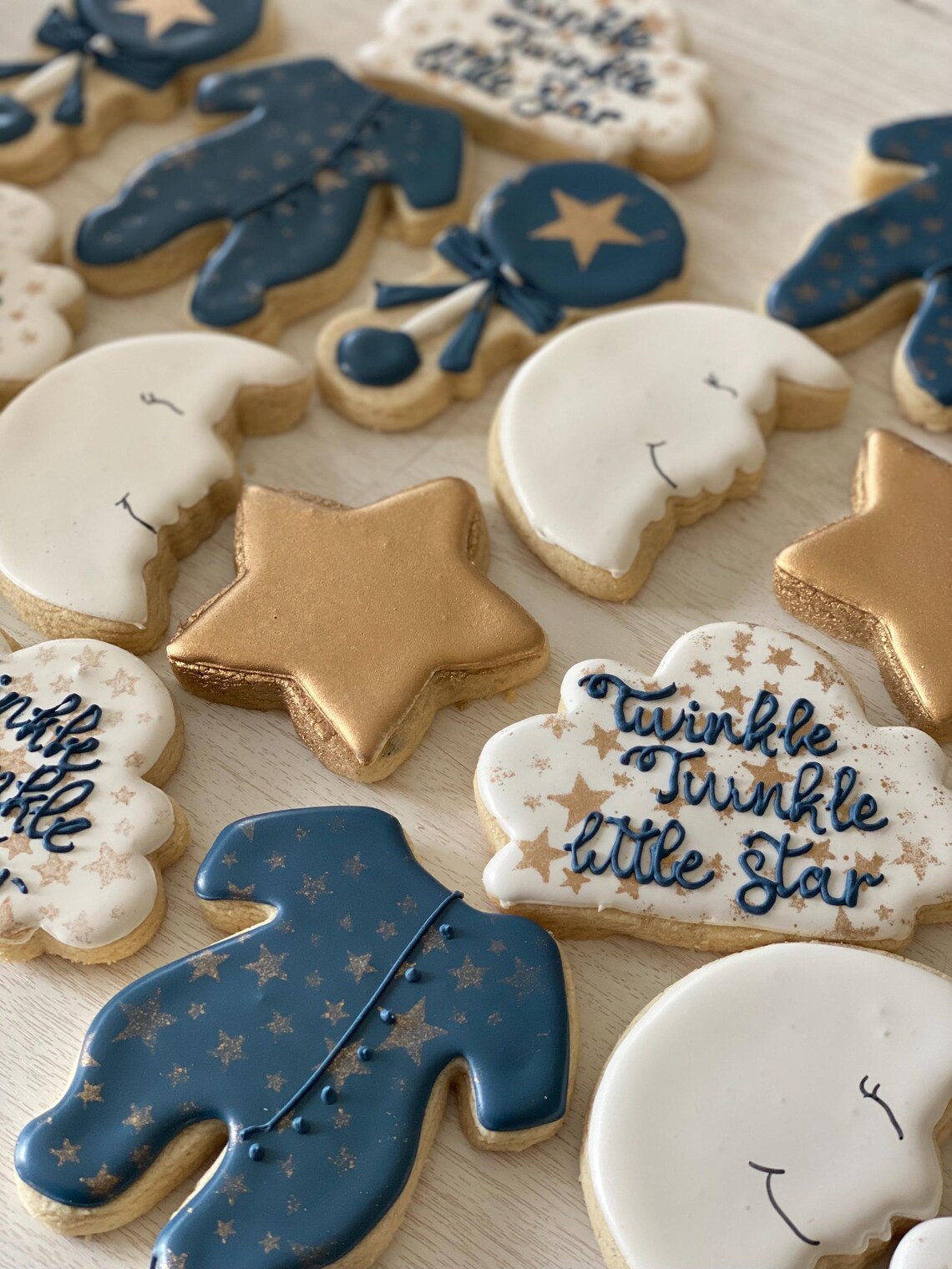 Twinkle Twinkle Little Star Cookies , Baby Shower Treats - Etsy