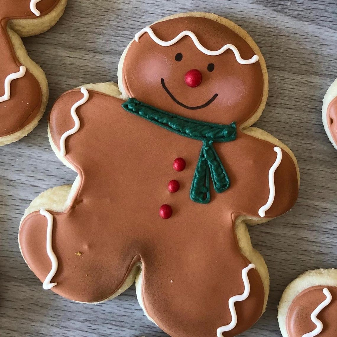 Christmas Sugar Cookies, Gingerbread Man Christmas Gifts - Etsy
