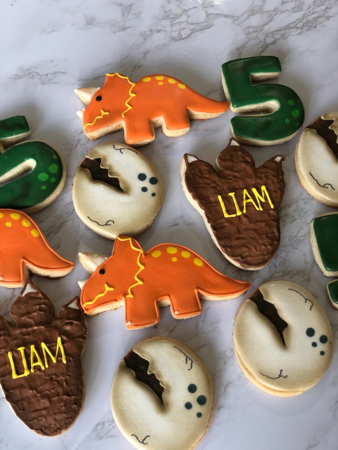 Dinosaur Cookies , Dino Party Treats - Etsy