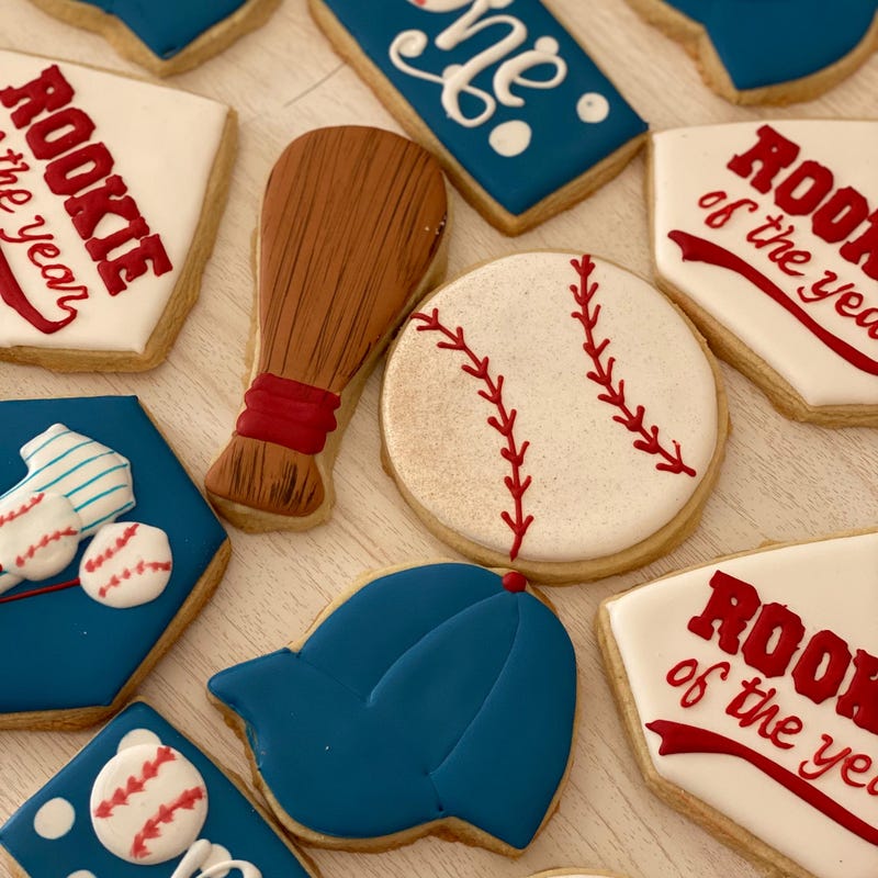 Baseball Cookies - Etsy