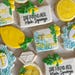 Mediterranean Tile Engagement Cookies - Etsy