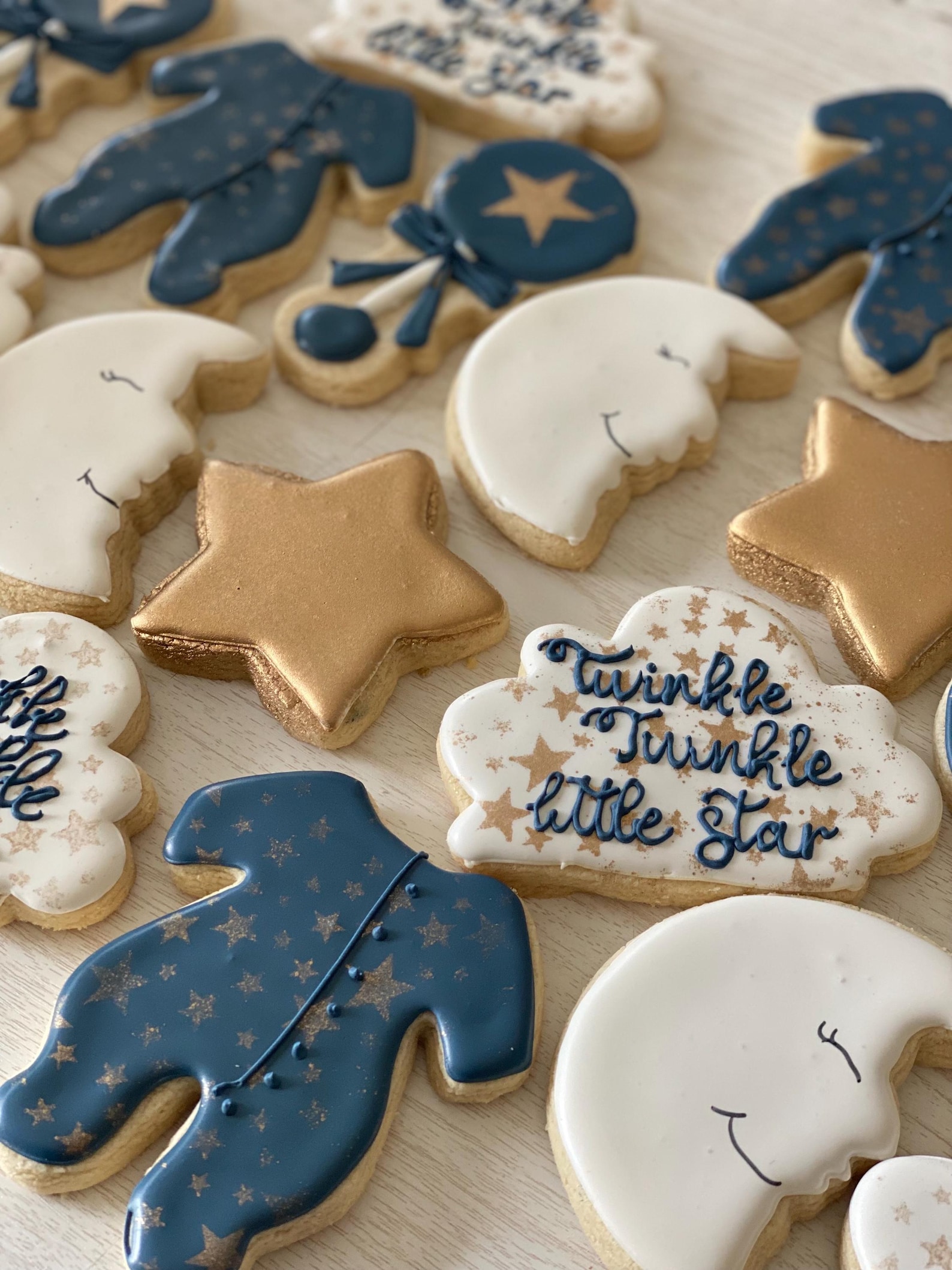 Twinkle Twinkle Little Star Cookies , Baby Shower Treats - Etsy