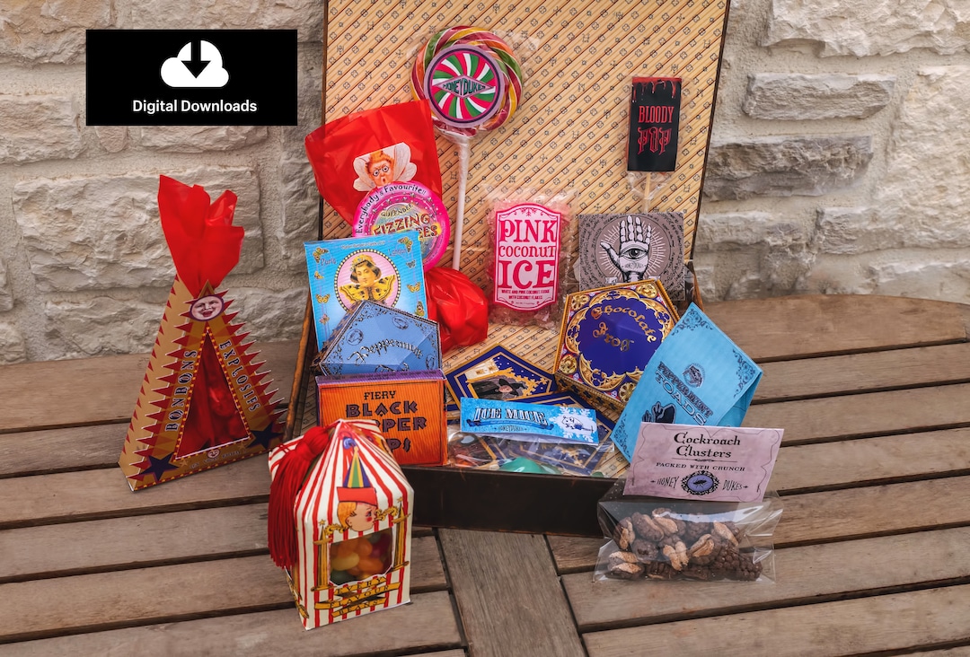 DIGITAL Magic Sweet Boxes, Including Bertie Botts Any Bean Flavor ...