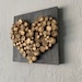 3-D Rustic Wooden Heart Wall Decor - Etsy