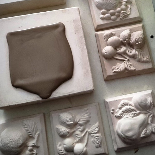 Hexagon Concrete Tiles Molds Silicone Cement Brick Wall Molds TV ...