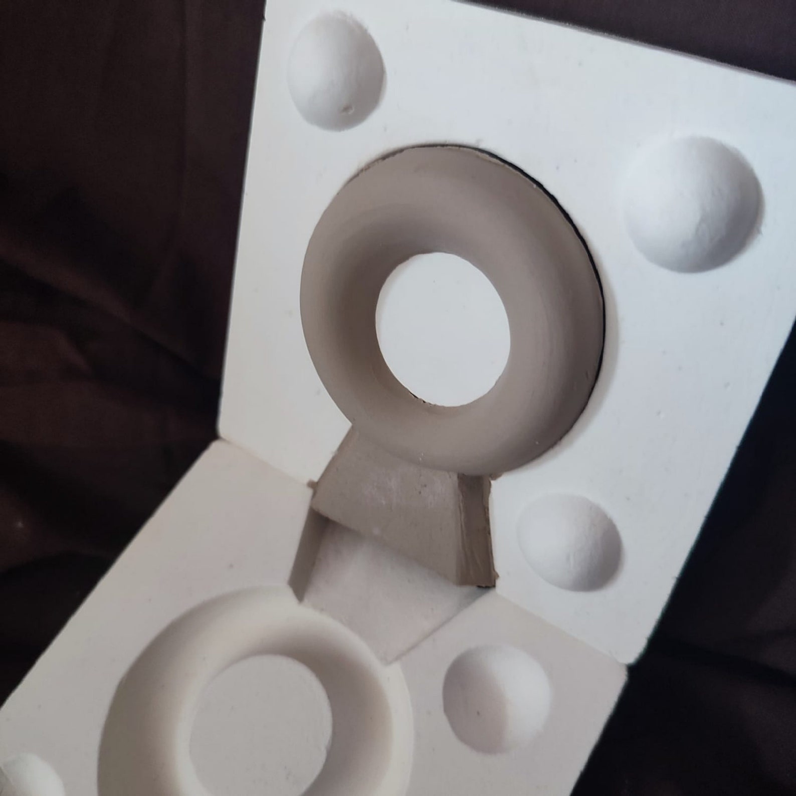 Slip Casting Ceramic Mug Handle Plaster Mold, Handmade Pottery Coffee ...