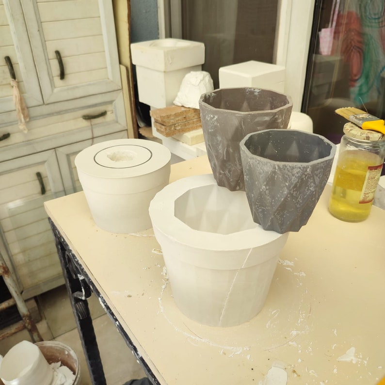 Slip Casting Molds for Ceramics, Plaster Moulds for Pottery Cups, Bowls ...